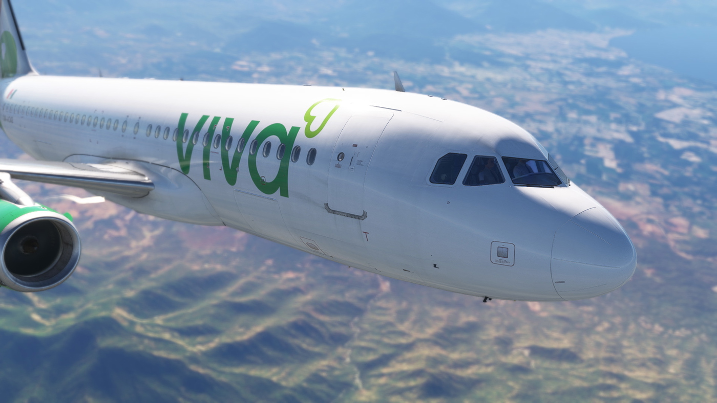 [8K] Fenix A320 IAE - VIVA - Wingtip【New Brand】 for Microsoft Flight ...