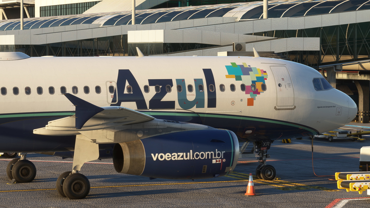 [8k] [Fleet] Azul Fenix A319 w/cabin [Fictional] para Microsoft Flight ...