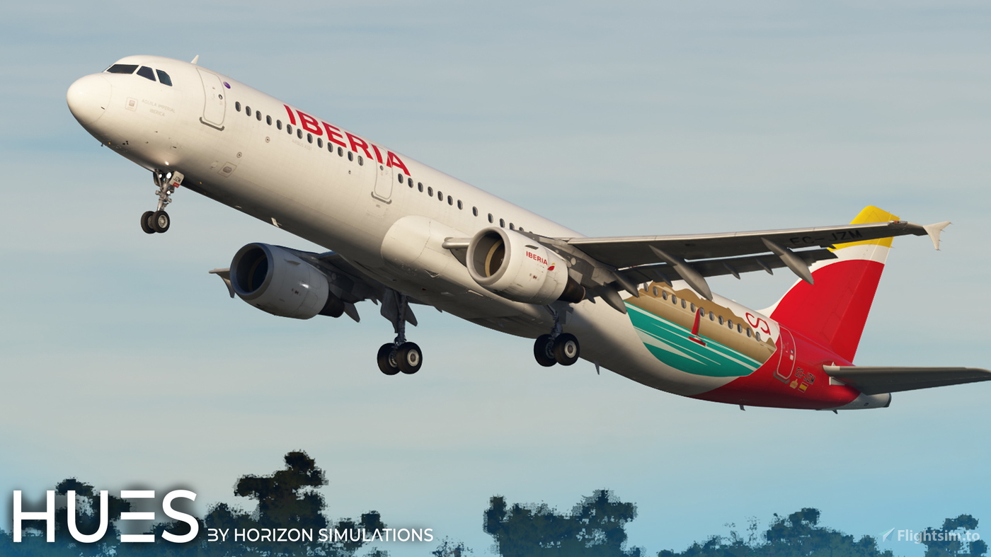 [8K+4K] Iberia EC-JZM "Cantabria Infinita" | Fenix A321 CFM for ...