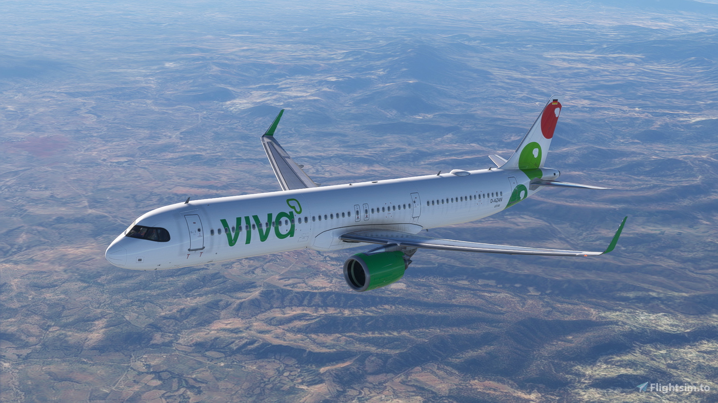 [8K] LVFR A321 NEO - VIVA - D-AZAN【New Brand】 for Microsoft Flight ...