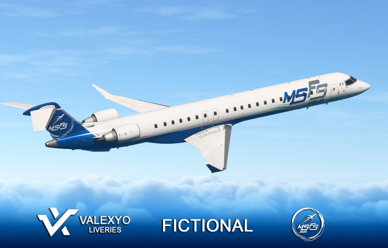 Aerosoft CRJ 900/1000 Liveries for Microsoft Flight Simulator | MSFS