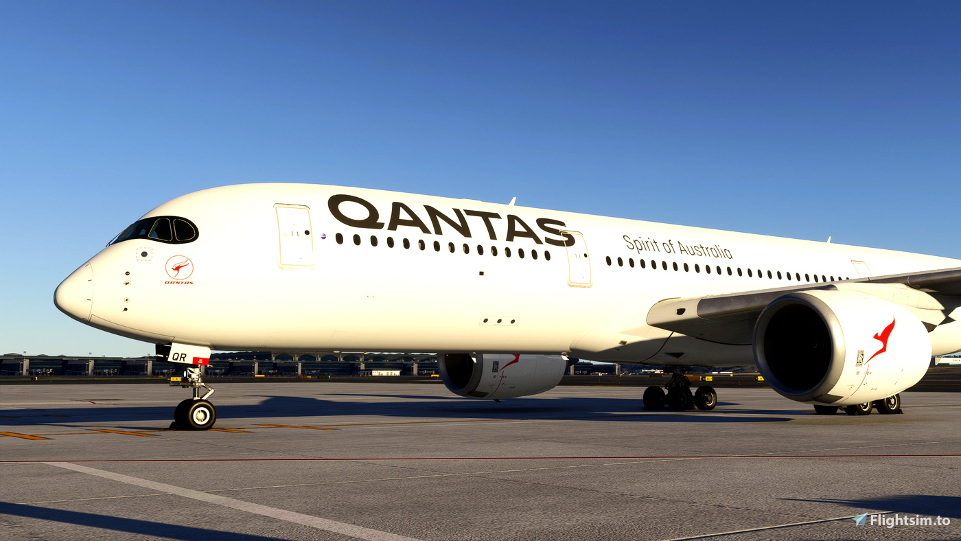 [20/24] Qantas Pack (Fictional) | iniBuilds A350-900 [8K/4K] for ...