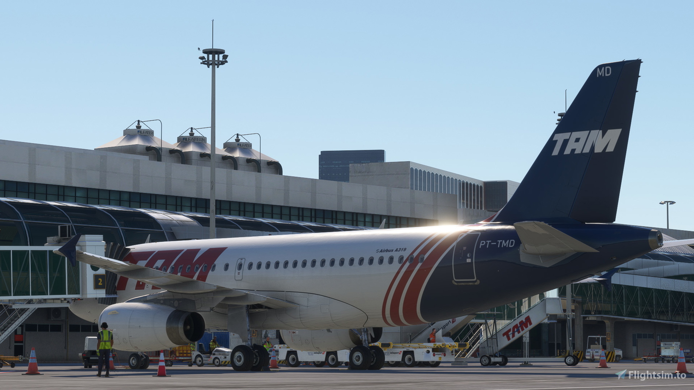 [8k] [Real] TAM PT-TMD Fenix A319 for Microsoft Flight Simulator | MSFS