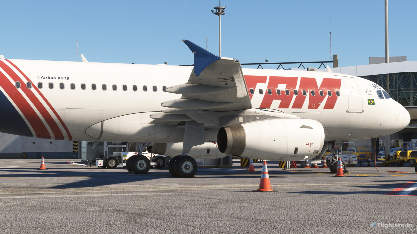 [8k] [Real] TAM PT-TMD Fenix A319 for Microsoft Flight Simulator | MSFS