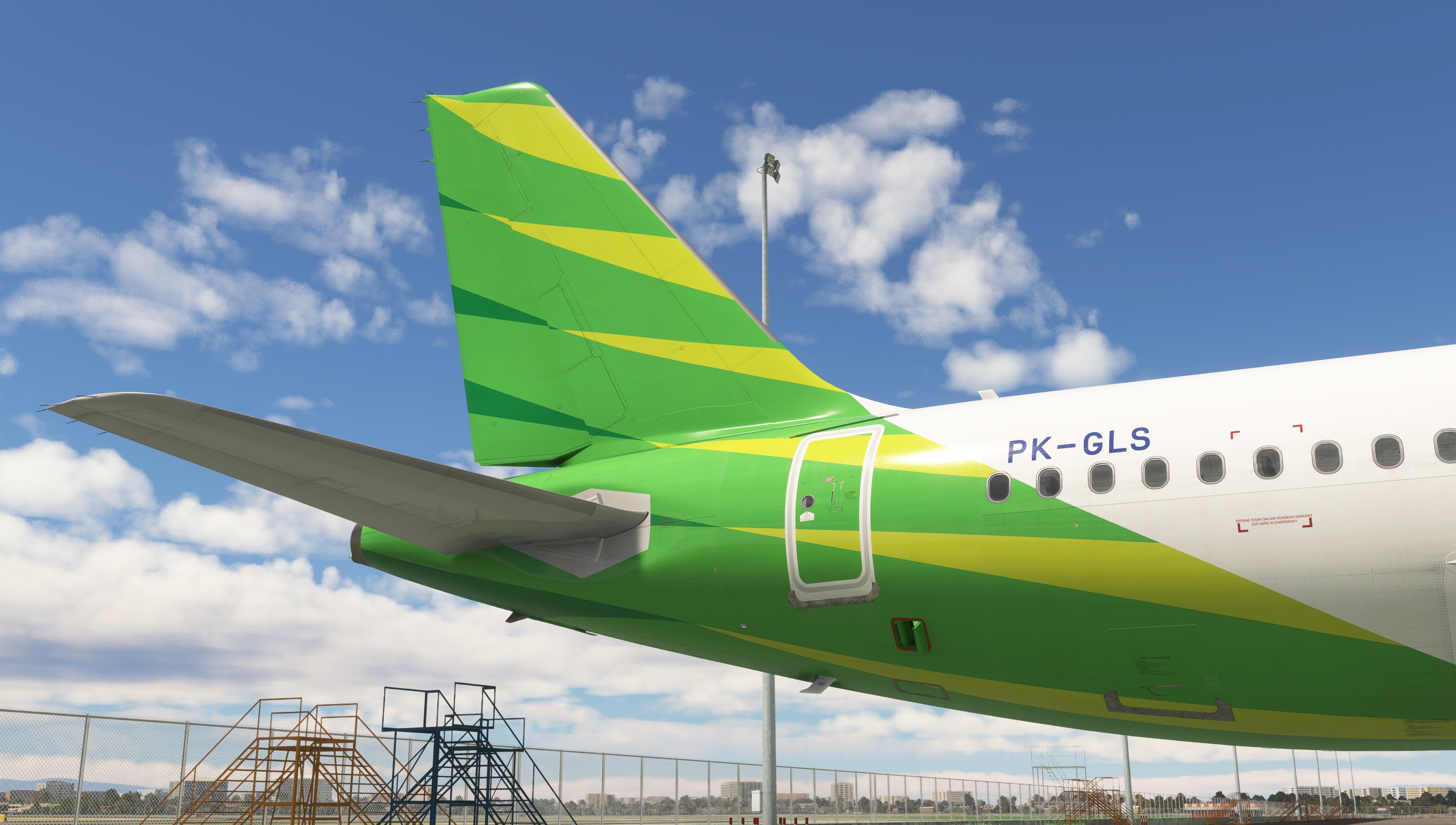 [8K/4K] Citilink Livery Pack for Fenix Simulations A320 V2 w/ Cabin ...