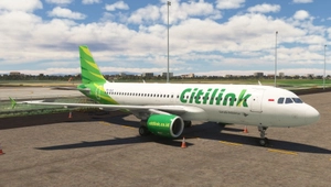 [8K/4K] Citilink Livery Pack for Fenix Simulations A320 V2 w/ Cabin ...
