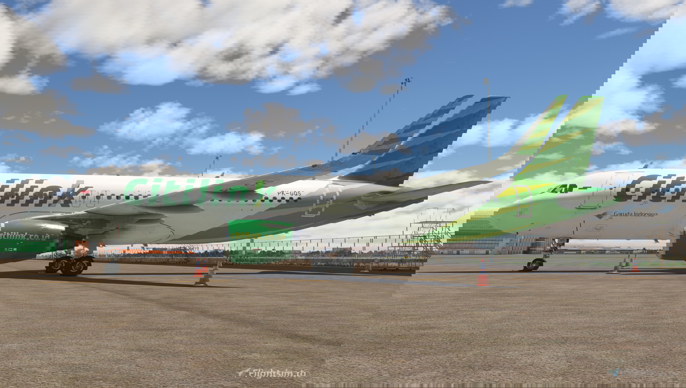 [8K/4K] Citilink Sharklets MEGA Pack for Fenix Simulations A320 V2 w/ Cabin 对于 Microsoft Flight ...