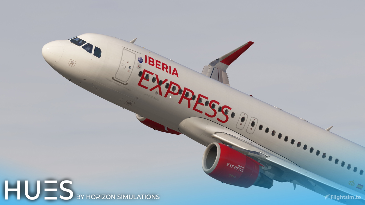 [8K/4K EIS1] Iberia Express EC-LYE | Fenix A320SL CFM para Microsoft Flight Simulator | MSFS
