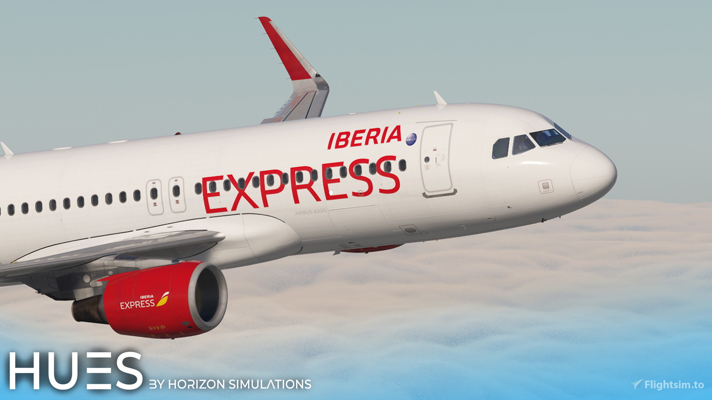 [8K/4K EIS1] Iberia Express EC-LYE | Fenix A320SL CFM 对于 Microsoft Flight Simulator | MSFS