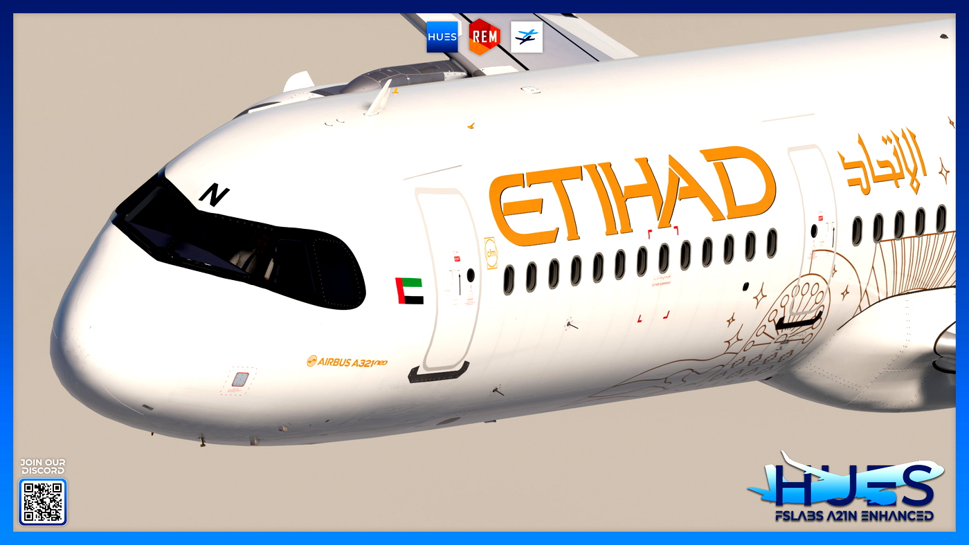 [8K+4K] Etihad Airways A6-AEN "20 Years" | FSLabs A321neo for Microsoft ...