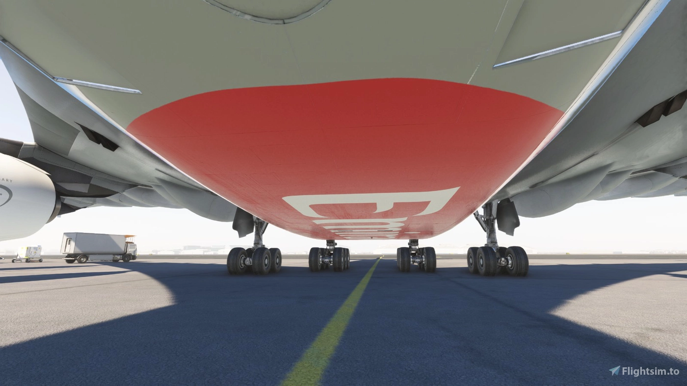 [8K/4K] FlyByWire A380X Emirates A6-EUE - Skywards 25 years anniversary ...