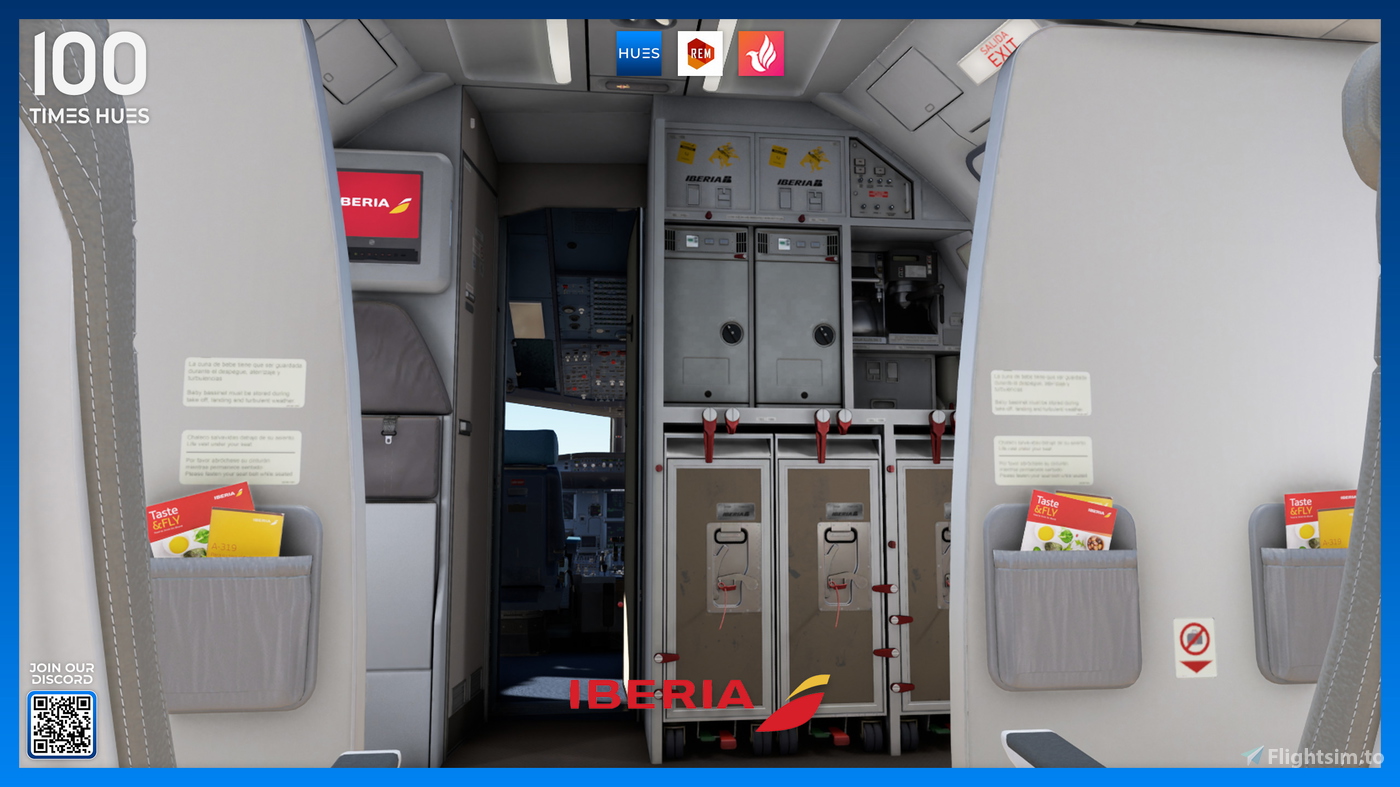 [8K+4K] Iberia Fleet Pack | Fenix A319 CFM for Microsoft Flight Simulator | MSFS