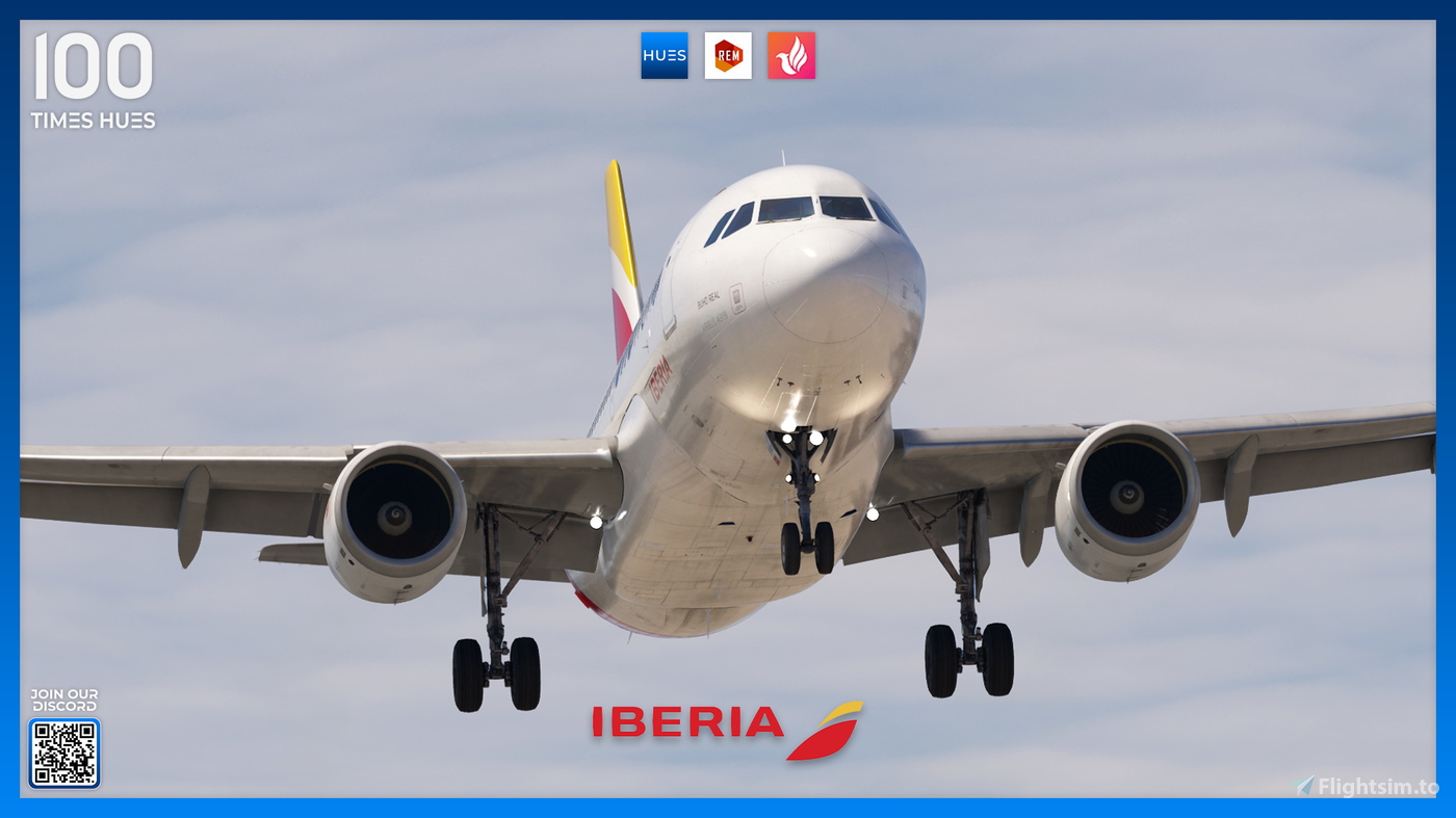 [8K+4K] Iberia Fleet Pack | Fenix A319 CFM for Microsoft Flight Simulator | MSFS