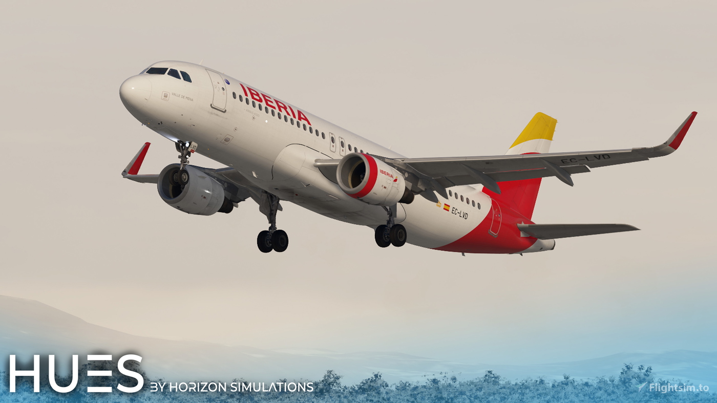 [8K+4K] Iberia Pack | Fenix A320SL CFM for Microsoft Flight Simulator | MSFS