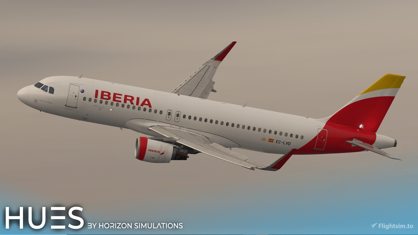 [8K+4K] Iberia Pack | Fenix A320SL CFM for Microsoft Flight Simulator | MSFS