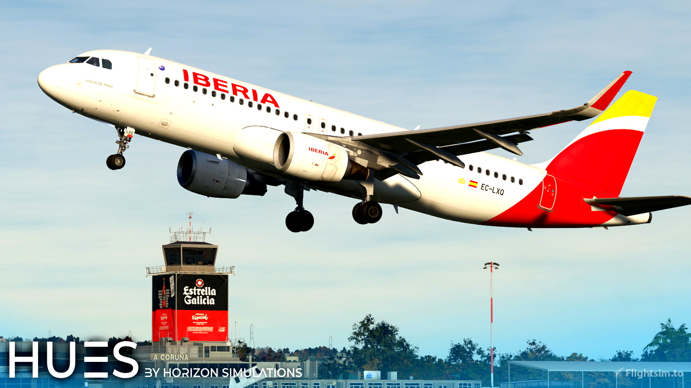 [8K+4K] Iberia Pack | Fenix A320SL CFM for Microsoft Flight Simulator | Feed