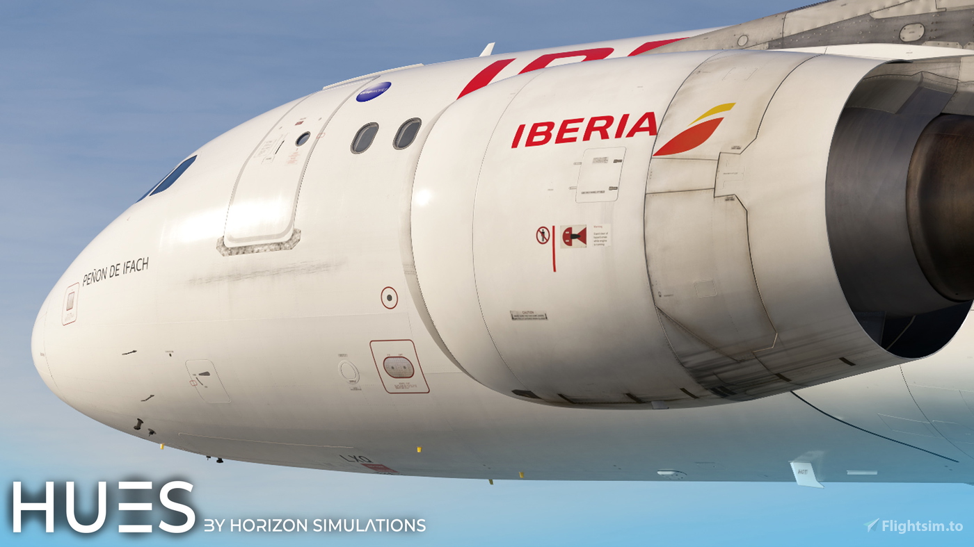 [8K+4K] Iberia Pack | Fenix A320SL CFM for Microsoft Flight Simulator | MSFS