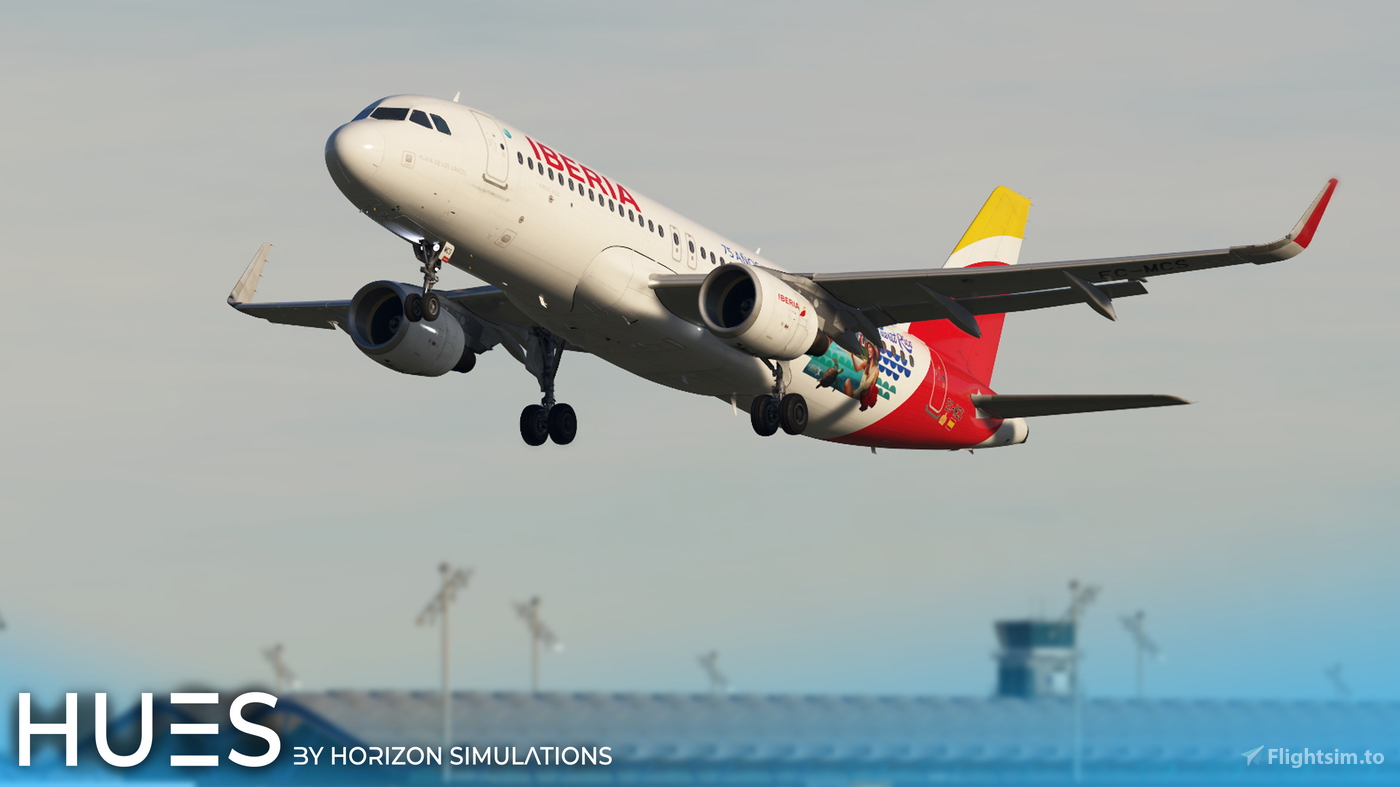 [8K+4K] Iberia Pack | Fenix A320SL CFM for Microsoft Flight Simulator | MSFS