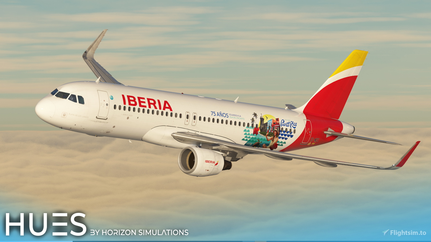 [8K+4K] Iberia Pack | Fenix A320SL CFM for Microsoft Flight Simulator | MSFS