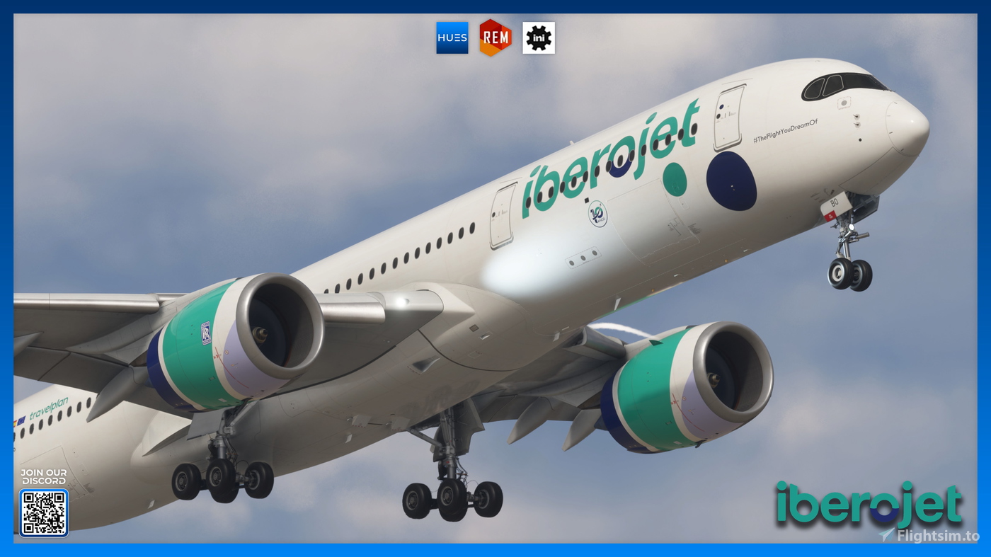 [8K+4K] Iberojet Fleet Pack | IniBuilds A350-900 for Microsoft Flight ...