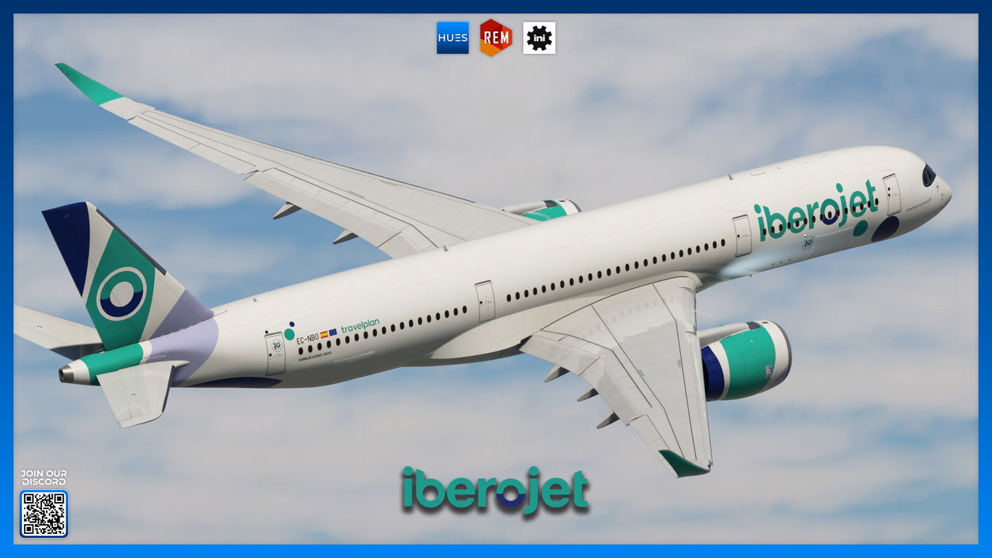 [8K+4K] Iberojet Fleet Pack | IniBuilds A350-900 för Microsoft Flight ...