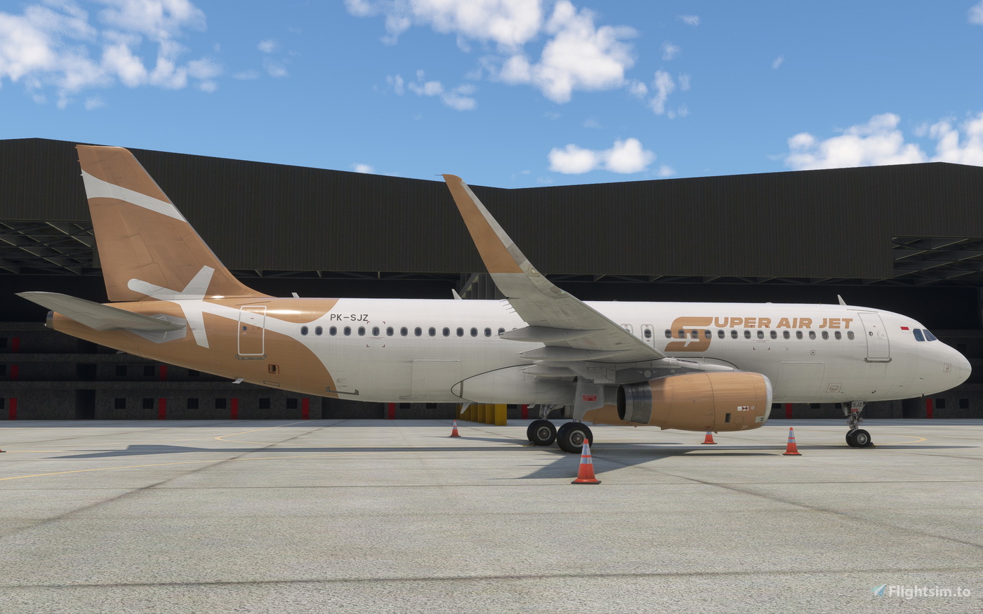 [8K/4K] Super Air Jet Sharklets Fleet Pack for Fenix Simulations A320 for Microsoft Flight ...