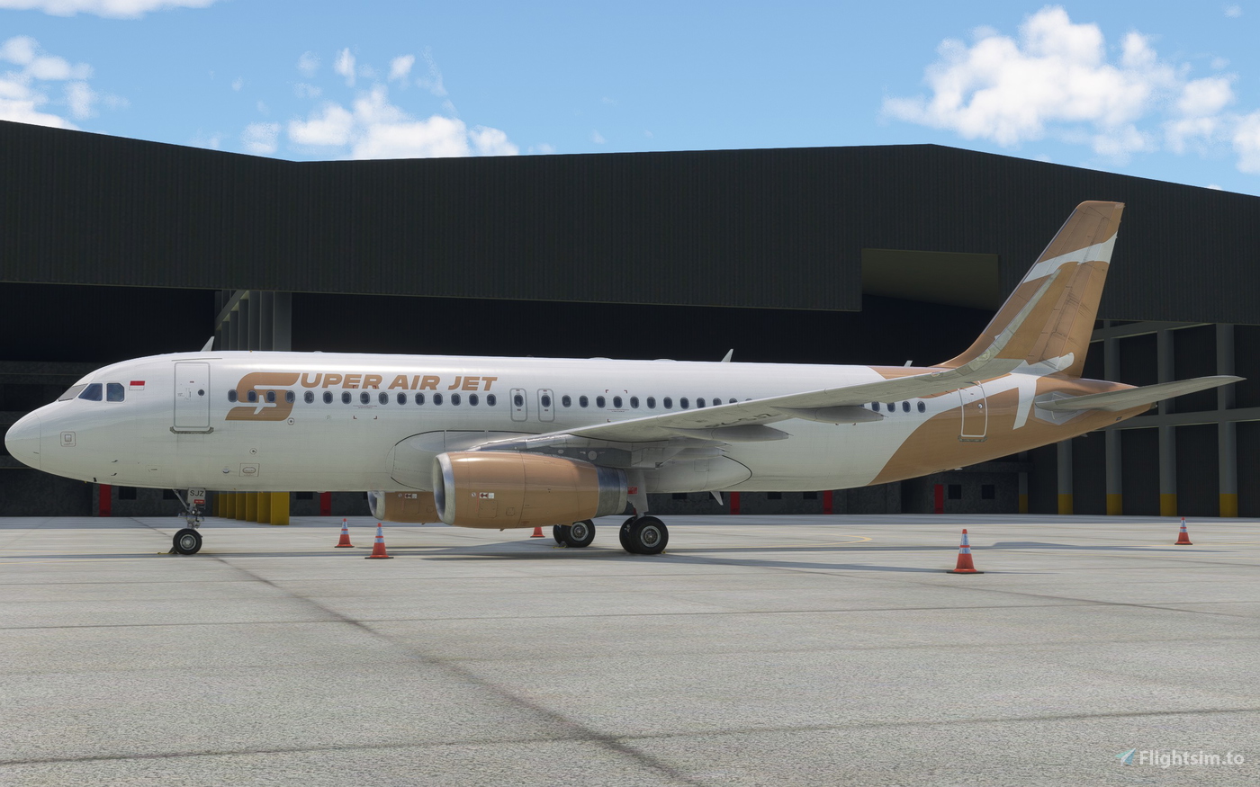 [8K/4K] Super Air Jet Sharklets Fleet Pack for Fenix Simulations A320 for Microsoft Flight ...