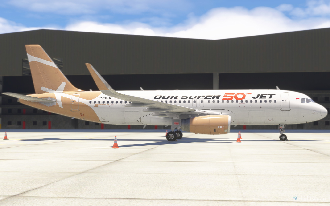 [8K/4K] Super Air Jet Sharklets Fleet Pack for Fenix Simulations A320 for Microsoft Flight ...
