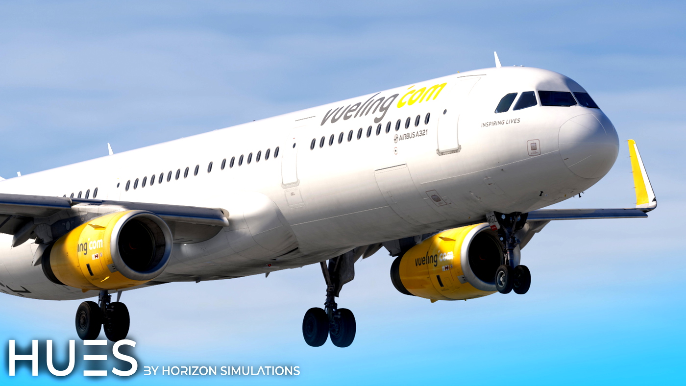 [8K/4K] Vueling A321 IAE Pack | Fenix A321SL IAE 对于 Microsoft Flight ...