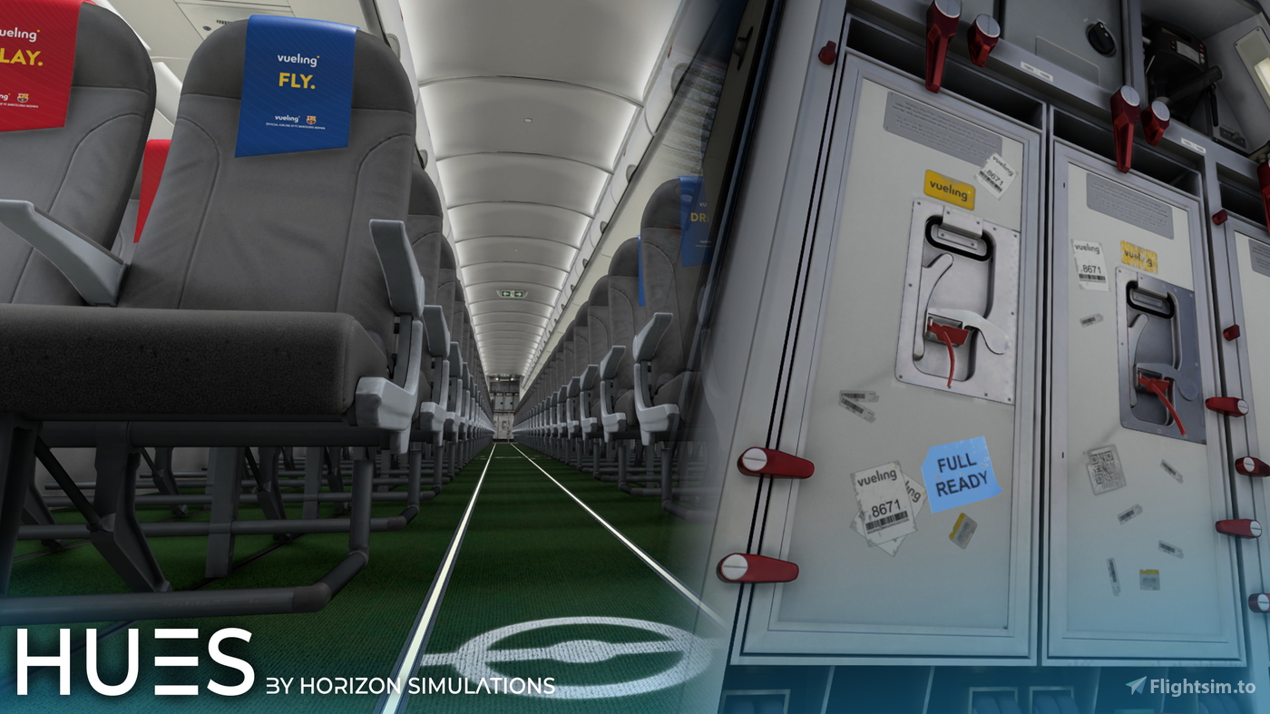 [8K+4K BFU] Vueling EC-LZN "Dream, Play, Fly" | Fenix A320SL CFM for Microsoft Flight Simulator ...