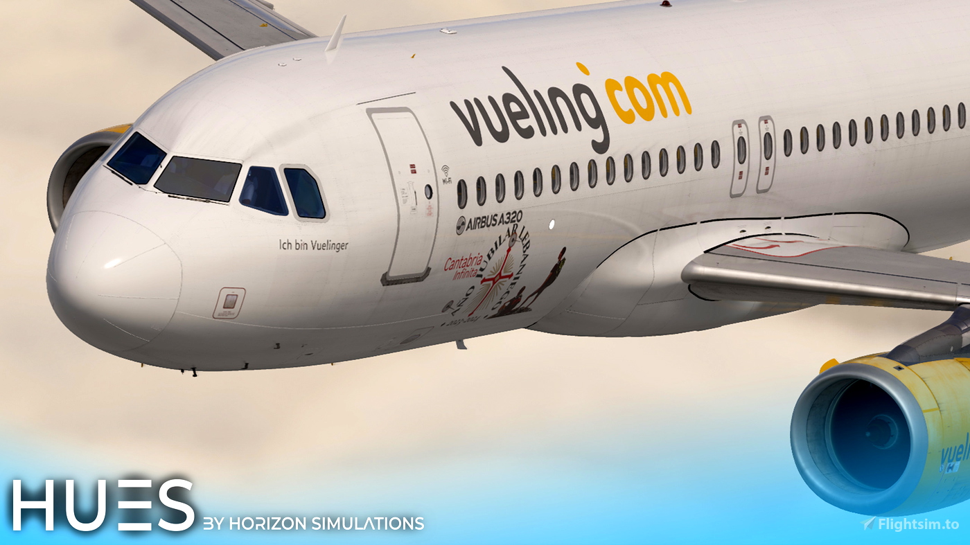 Threads - [8K+4K] Vueling EC-MFL "Cantabria Infinita" | Fenix A320SL IAE for Microsoft Flight ...