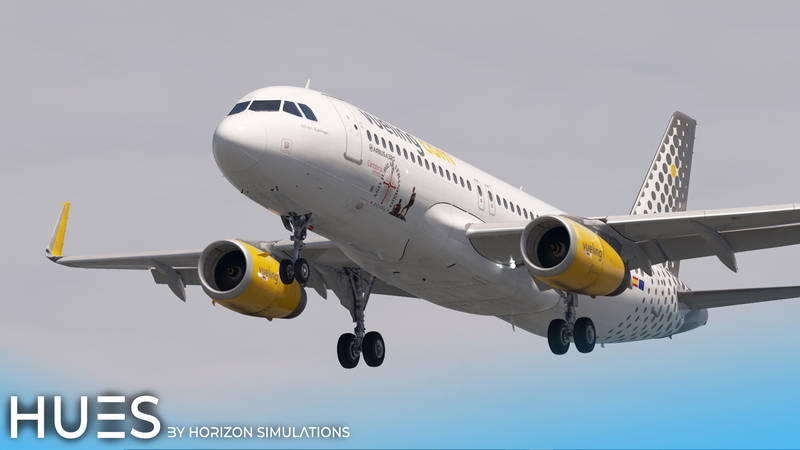 [8K+4K BFU] Vueling EC-MFL "Cantabria Infinita" | Fenix A320SL IAE for Microsoft Flight ...