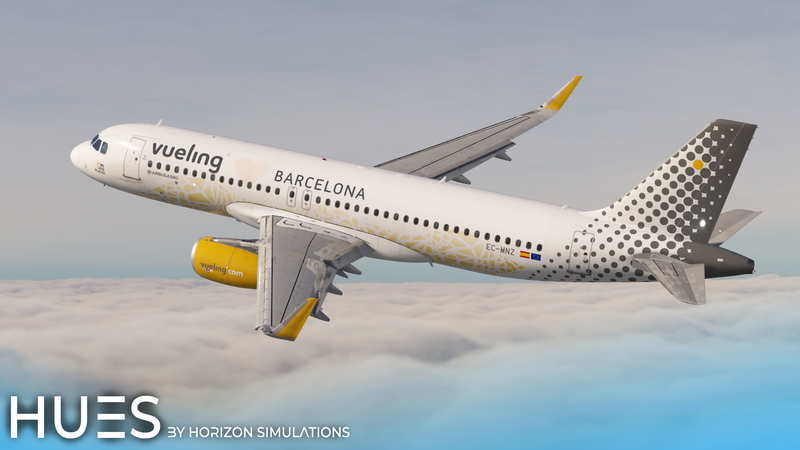 [8K+4K BFU] Vueling EC-MNZ "We Love Places" | Fenix A320SL IAE for Microsoft Flight Simulator | MSFS