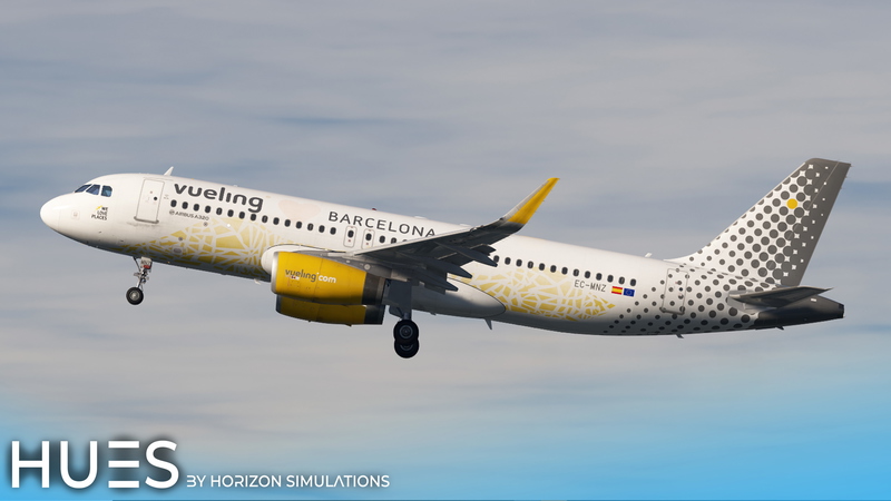 [8K+4K BFU] Vueling EC-MNZ "We Love Places" | Fenix A320SL IAE for Microsoft Flight Simulator | MSFS