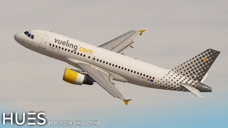 [8K+4K] Vueling Fleet Pack | Fenix A319 CFM for Microsoft Flight Simulator | MSFS