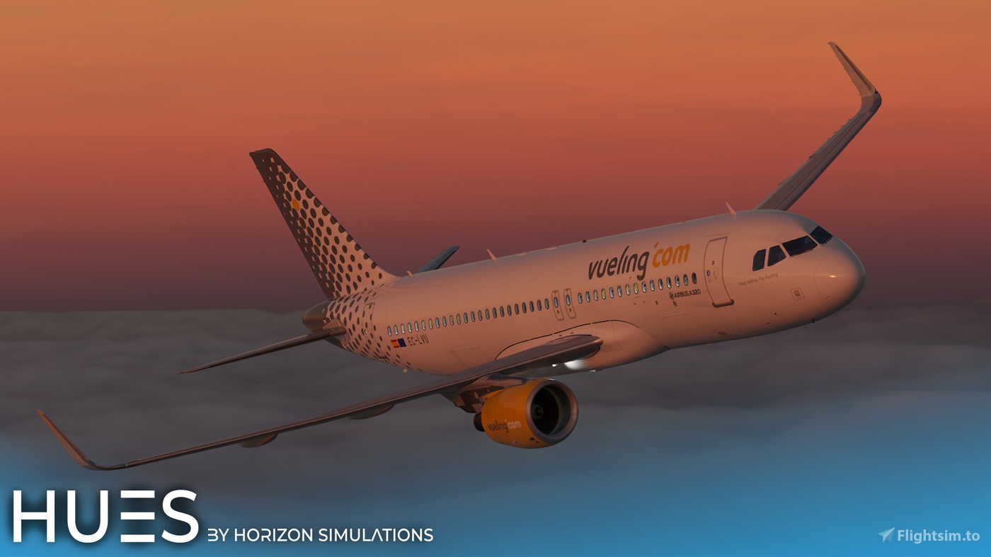 [8K+4K] Vueling Pack | Fenix A320SL CFM for Microsoft Flight Simulator | MSFS