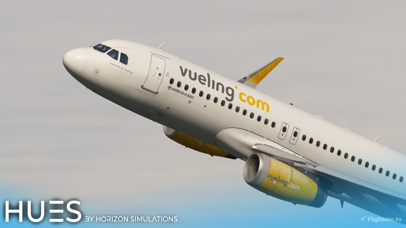[8K+4K] Vueling Pack | Fenix A320SL IAE for Microsoft Flight Simulator | MSFS
