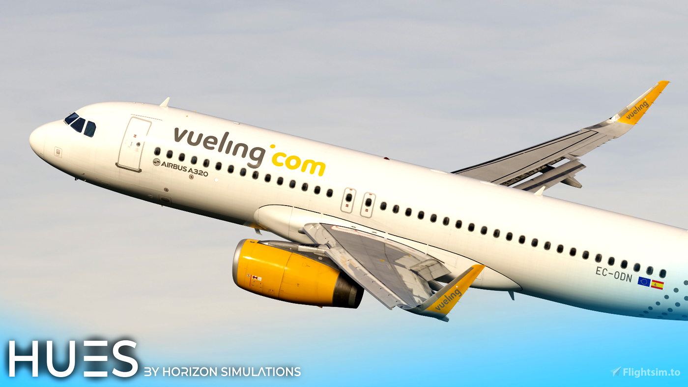 [8K+4K] Vueling Pack | Fenix A320SL IAE for Microsoft Flight Simulator | Feed