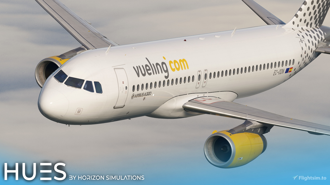 [8K+4K] Vueling Pack | Fenix A320SL IAE for Microsoft Flight Simulator | MSFS