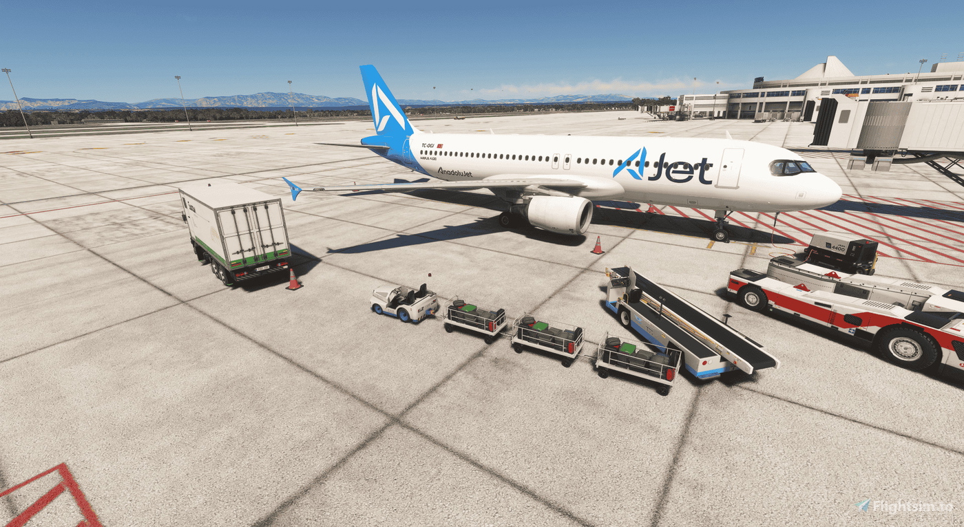 Fenix A320 CFM & IAE Ajet Livery with custom Cabin of Virtual AJet for ...
