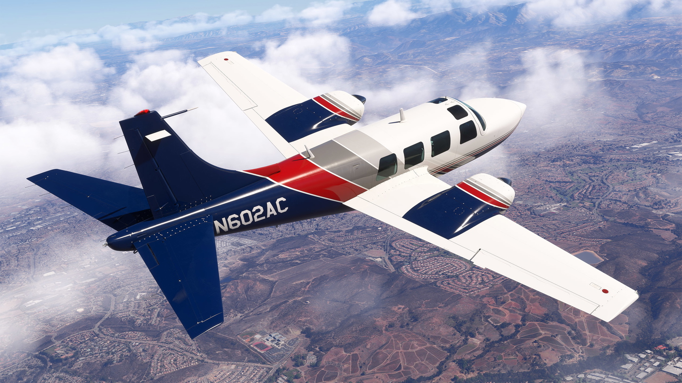 A2A Aerostar 600 - N602AC (Dynamic Registration) para Microsoft Flight ...