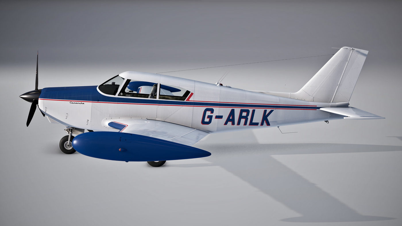 A2A Comanche - G-ARLK for Microsoft Flight Simulator | MSFS