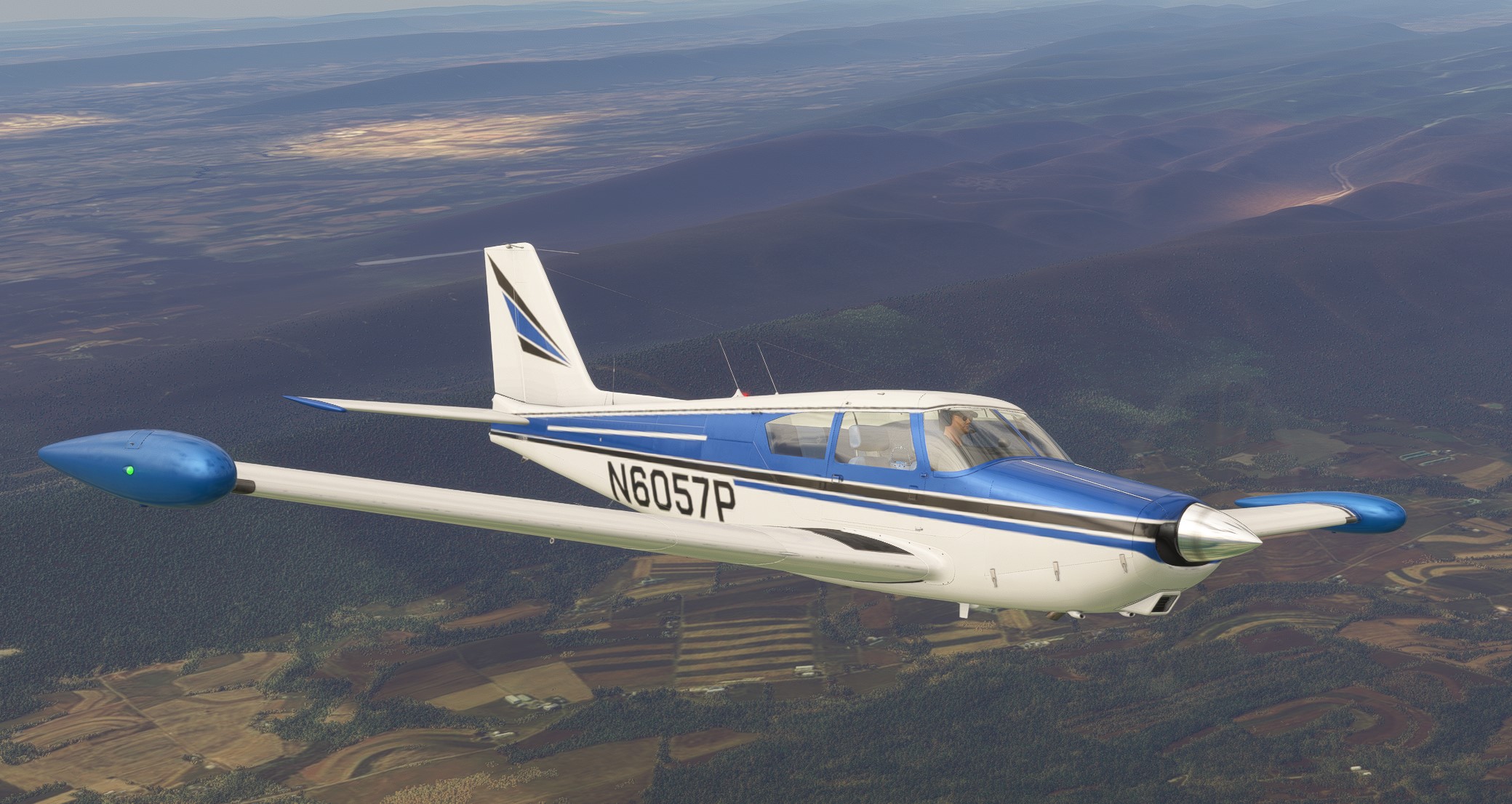 A2A Comanche N6057P (w/dynamic registration) - MSFS Add-on - Flightsim.to