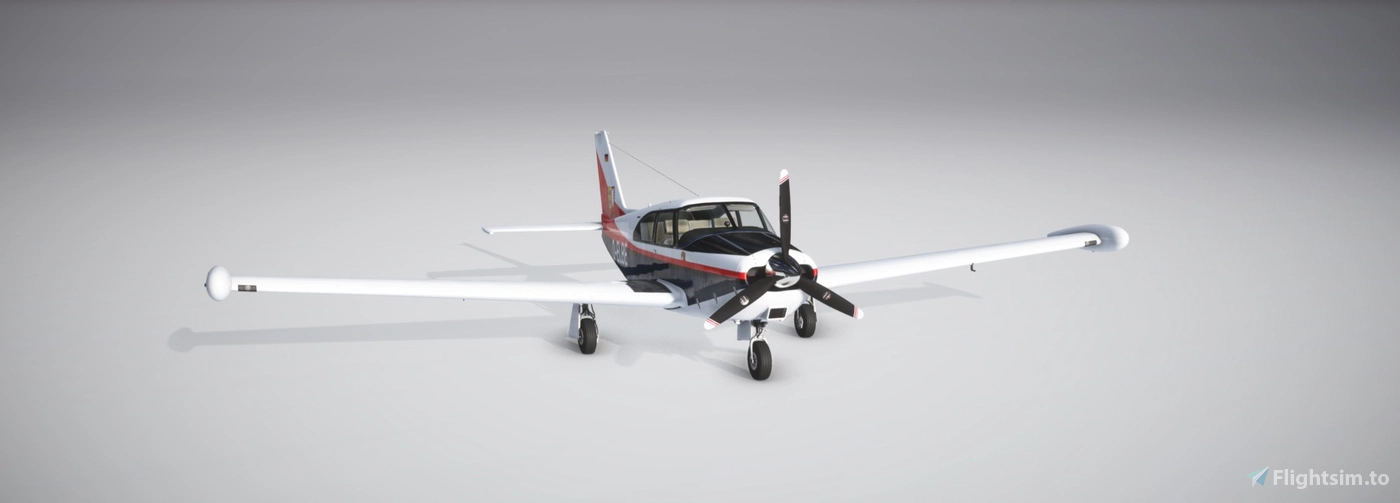A2A Piper Comanche D-ELBE Custom Fictional Livery for Microsoft Flight ...