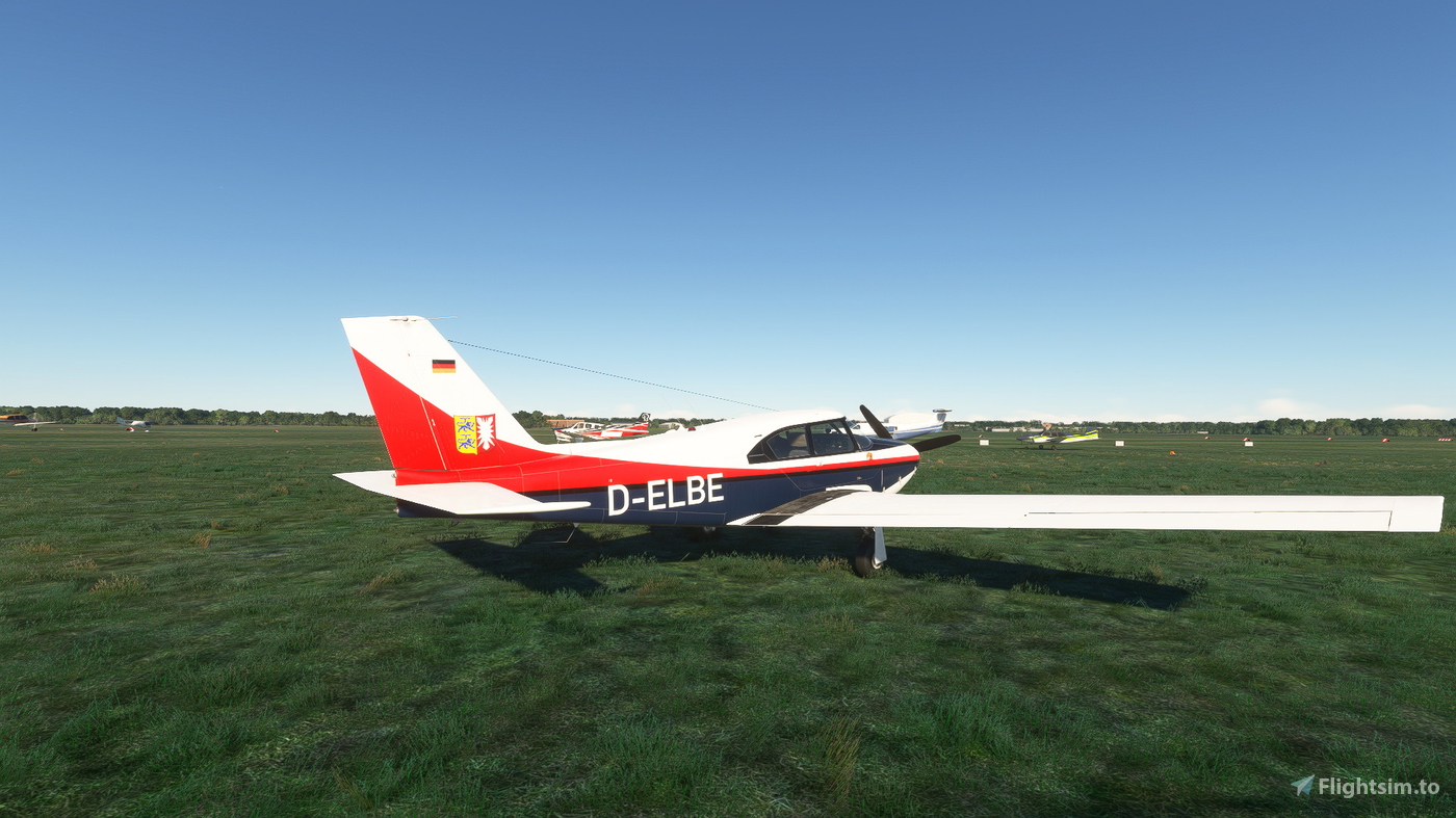 A2A Piper Comanche D-ELBE Custom Fictional Livery for Microsoft Flight ...
