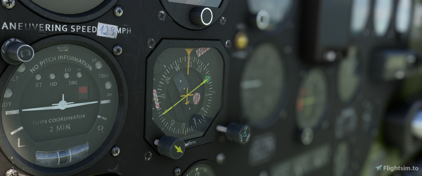 A2A Piper Comanche's Worn Decals & Gauges for Microsoft Flight ...