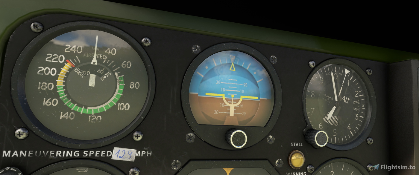 A2A Piper Comanche's Worn Decals & Gauges for Microsoft Flight ...