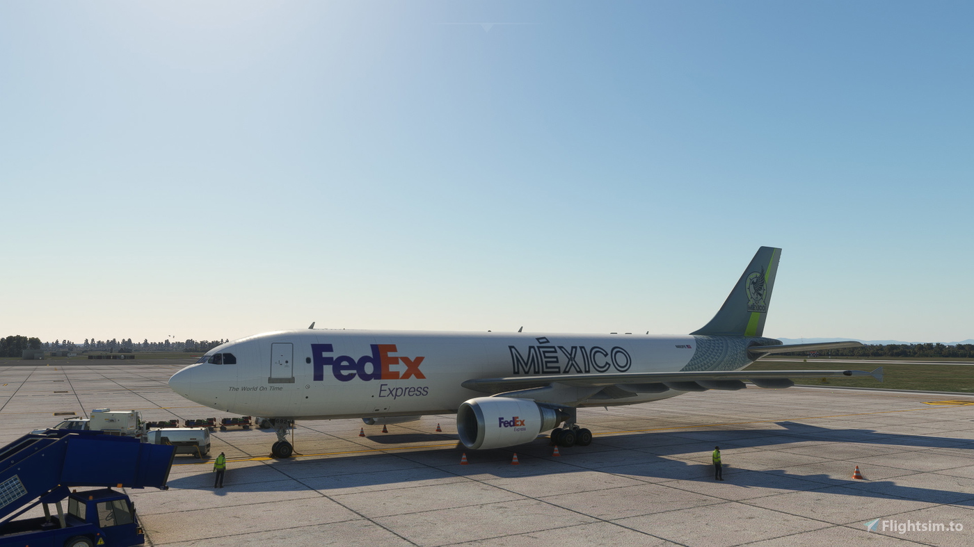 A300F Inibuilds FedEx Seleccion Mexicana de Futbol for Microsoft Flight Simulator | MSFS