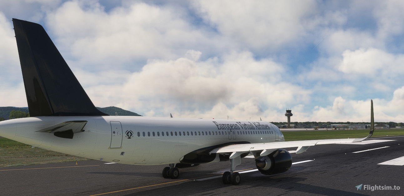 A320 IniBuilds European Virtual Airlines White Wings Livery for ...