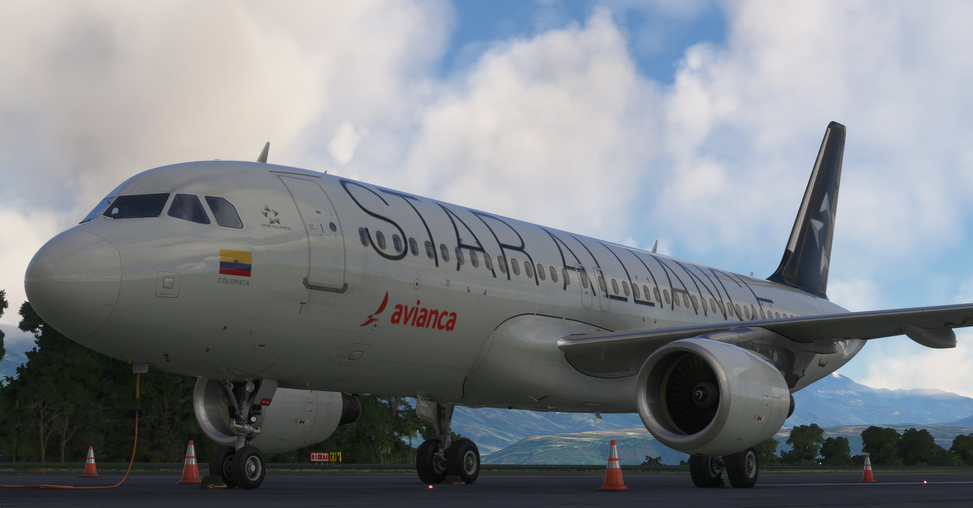 A320 Sharklets avianca Star Alliance (4K/8K) - MSFS Add-on - Flightsim.to